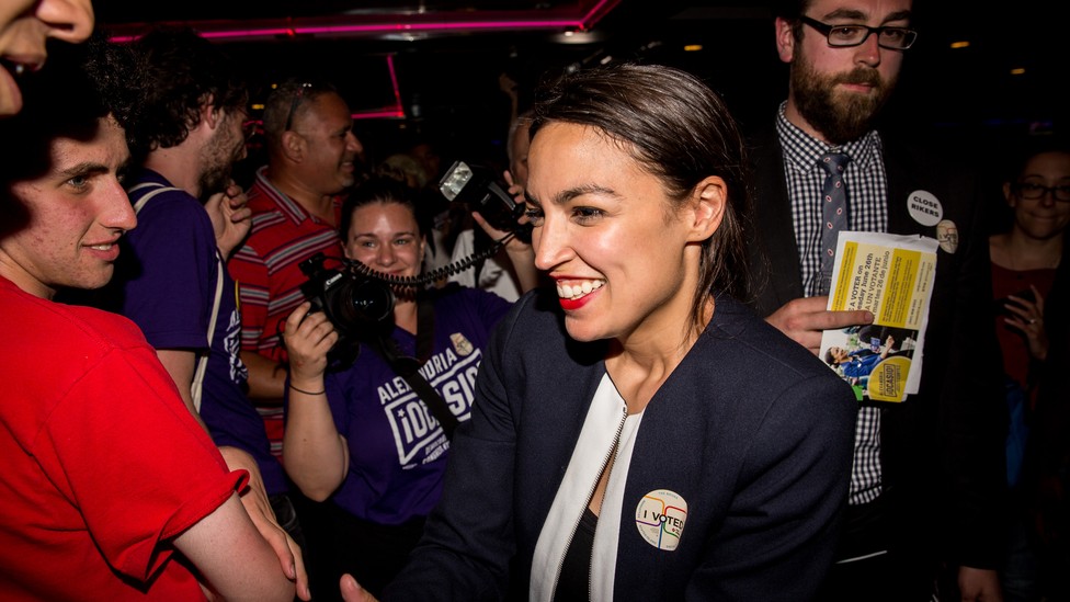 Ocasio-Cortez Beat Crowley in a Challenge From the Left - The Atlantic