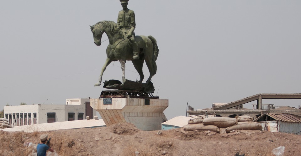 New Assad Statues Show Syrian Regime Is Here to Stay - The Atlantic