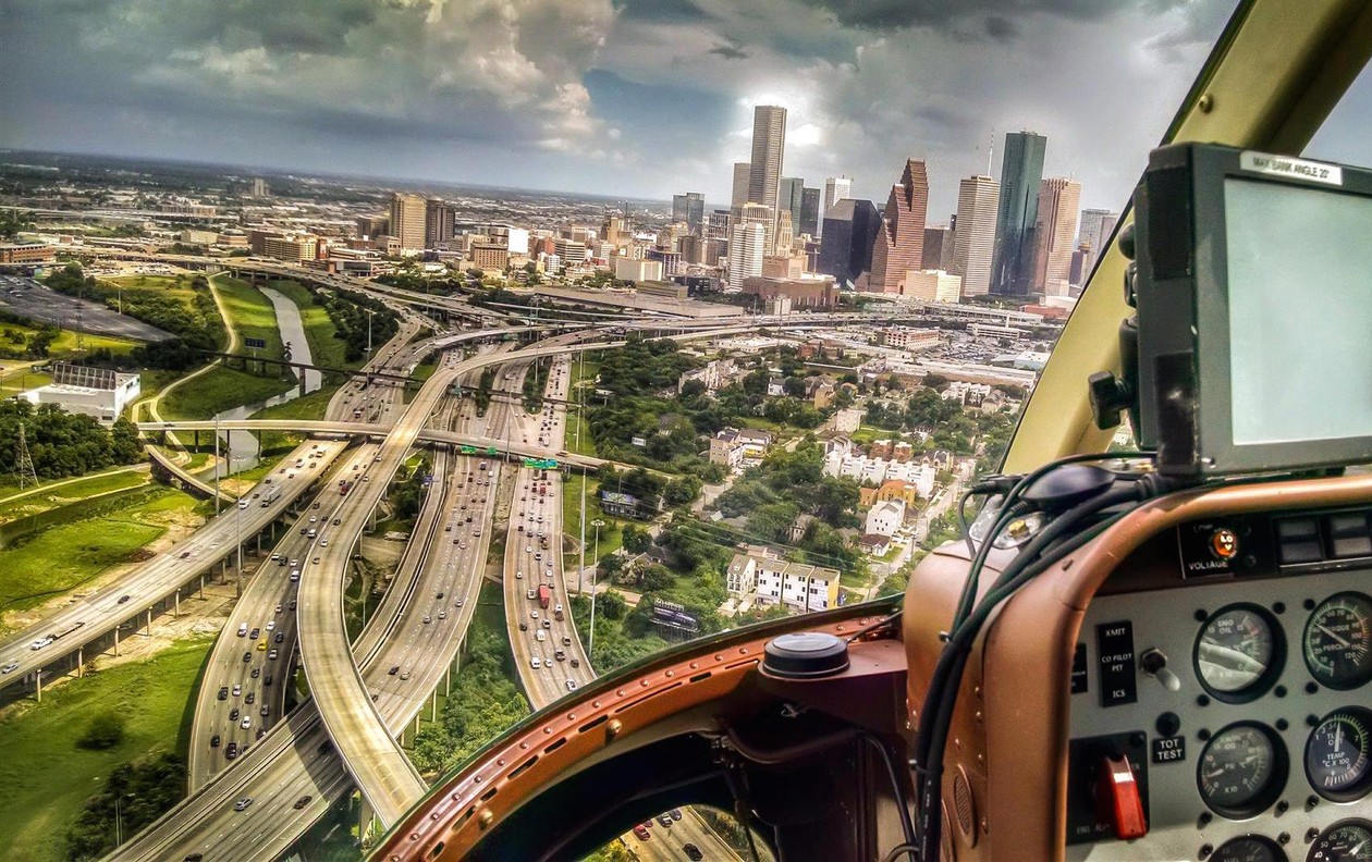 America by Air: Hovering Past Houston Traffic - The Atlantic