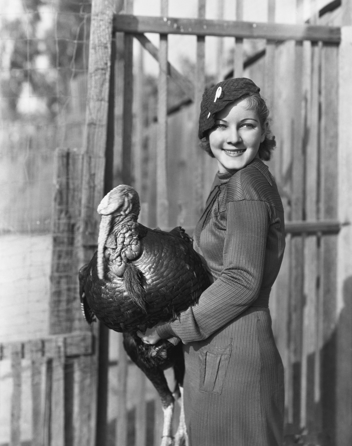 Women Smiling With Turkeys - The Atlantic
