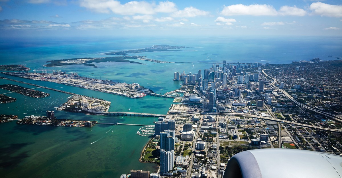 America by Air: Miami in Aquamarine - The Atlantic