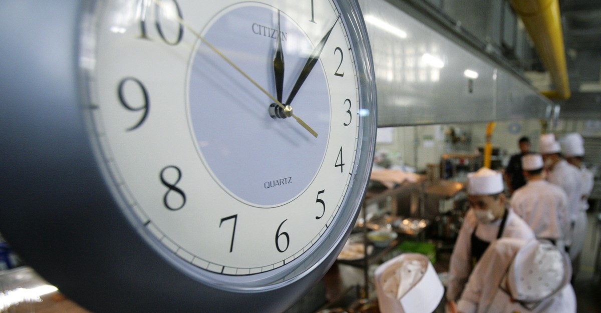 The History of Time as an Ingredient in Food and Drink - The Atlantic