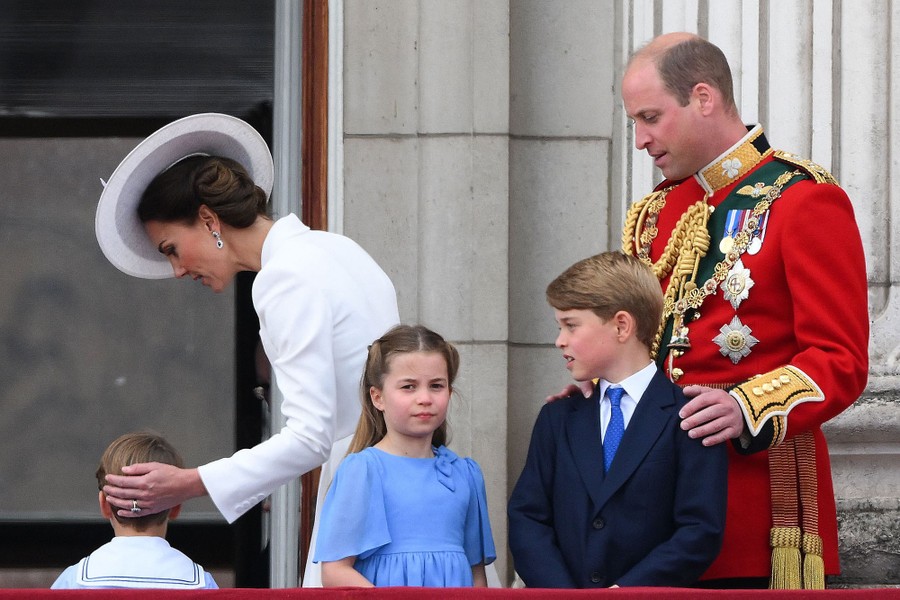 Photos: Prince Louis at Queen Elizabeth's Jubilee Flyover - The Atlantic