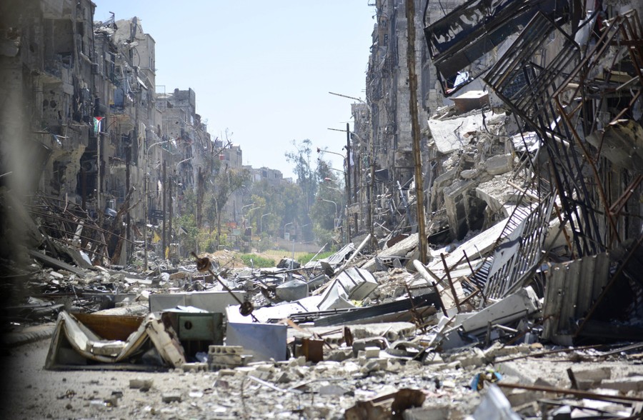 is damascus destroyed