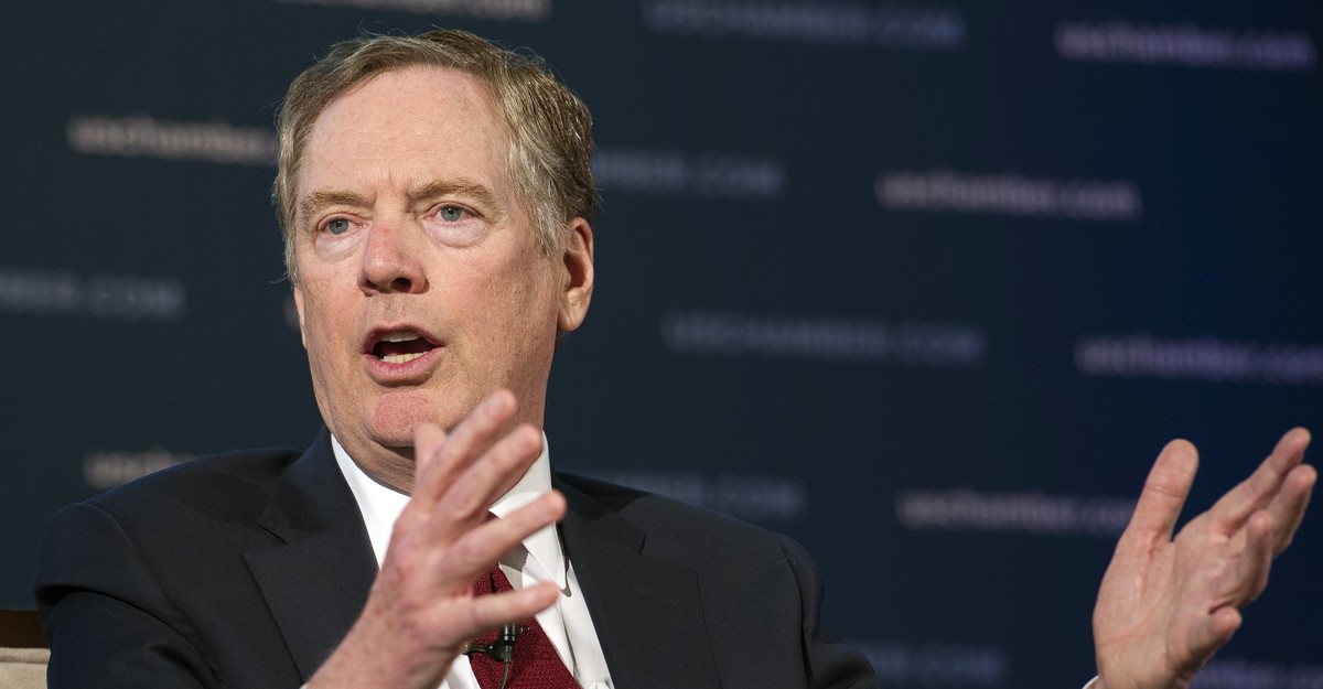 Robert Lighthizer's Bid to Cut China's Trade Influence - The Atlantic