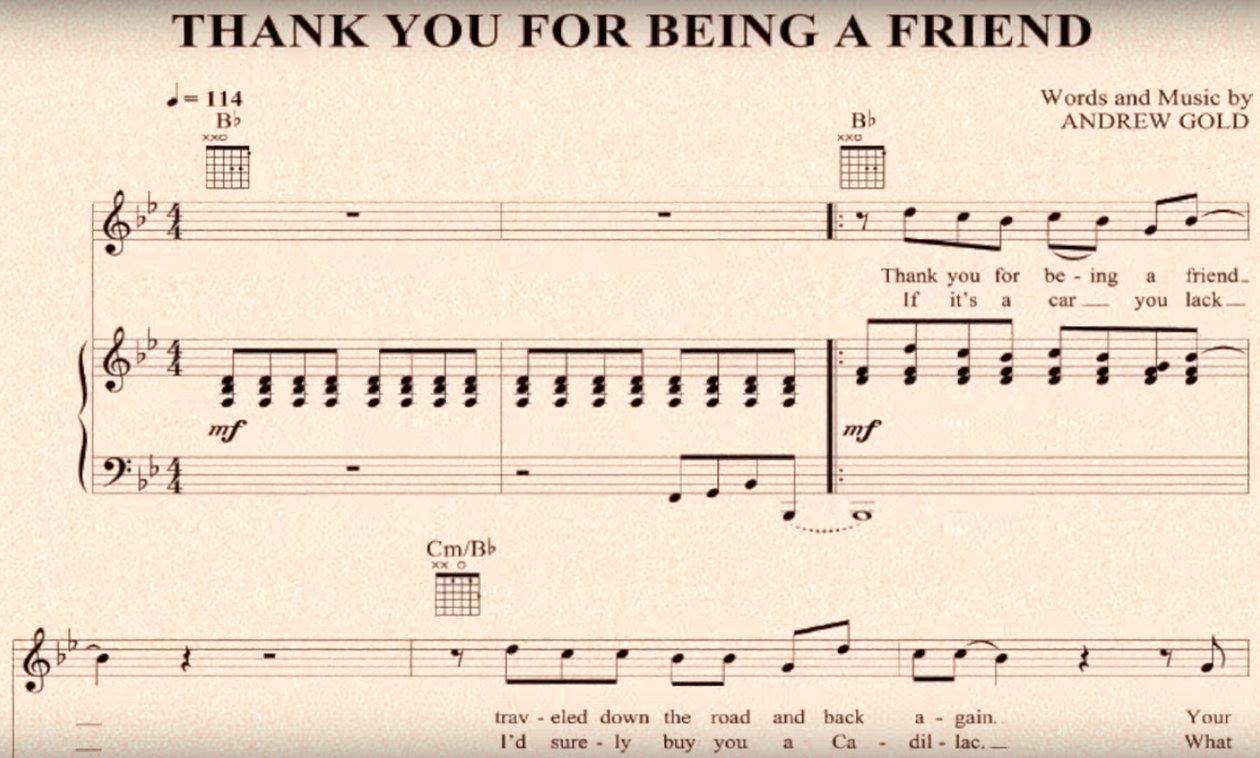 A Brief History of 'Thank You for Being a Friend,' the 'Golden Girls ...