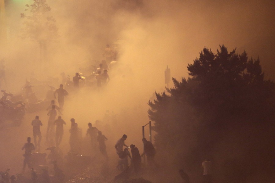 Photos: Anti-Government Protests in Lebanon - The Atlantic