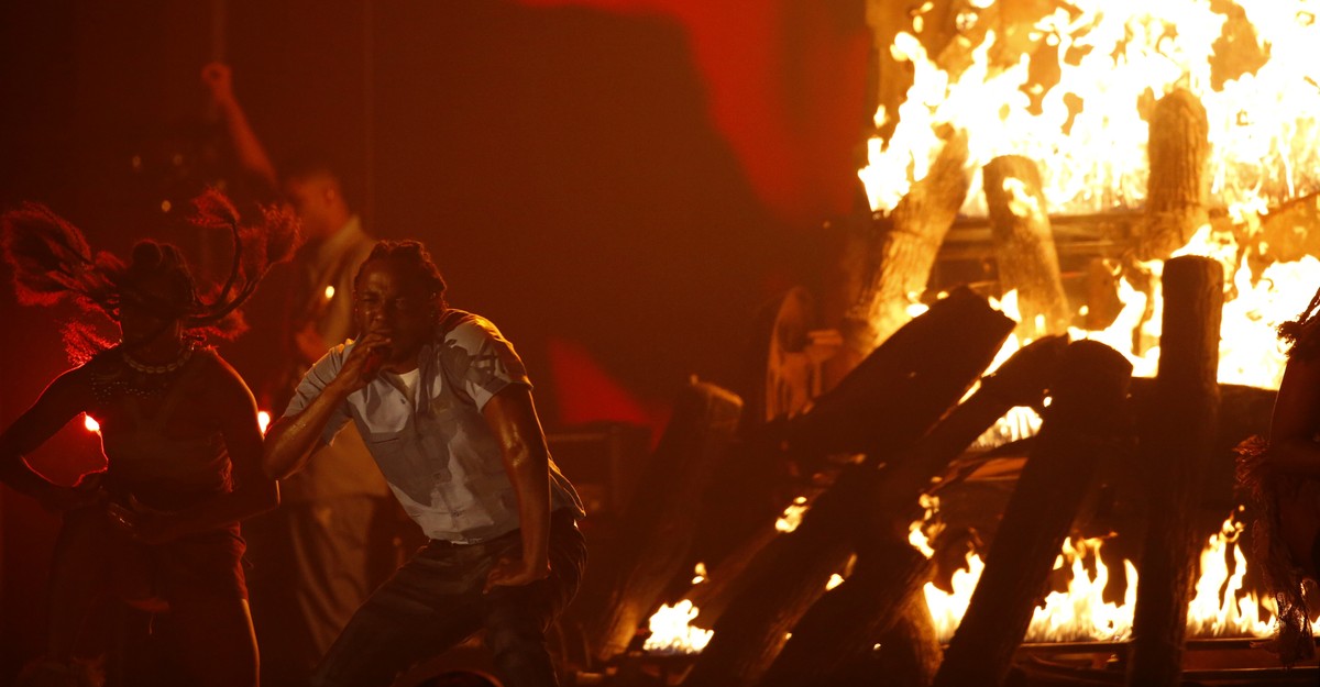 Kendrick Lamar's Fiery, Political Performance Saved the Grammys - The ...