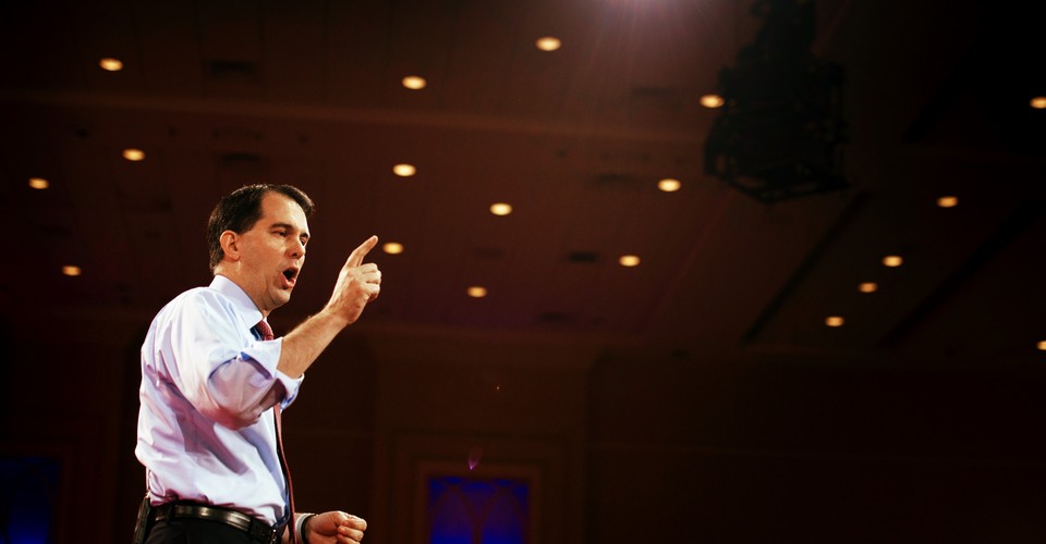 Scott Walker Signs 'Right-to-Work' Law in Wisconsin - The Atlantic