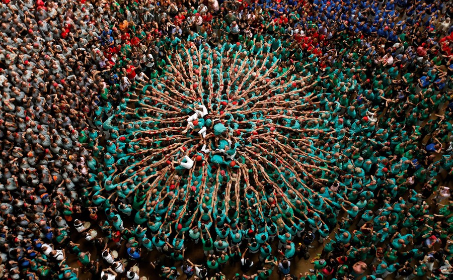 Building Human Towers in Spain - The Atlantic