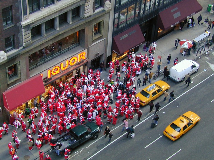New York City Draws Its Battle Lines for Tomorrow's War on SantaCon ...