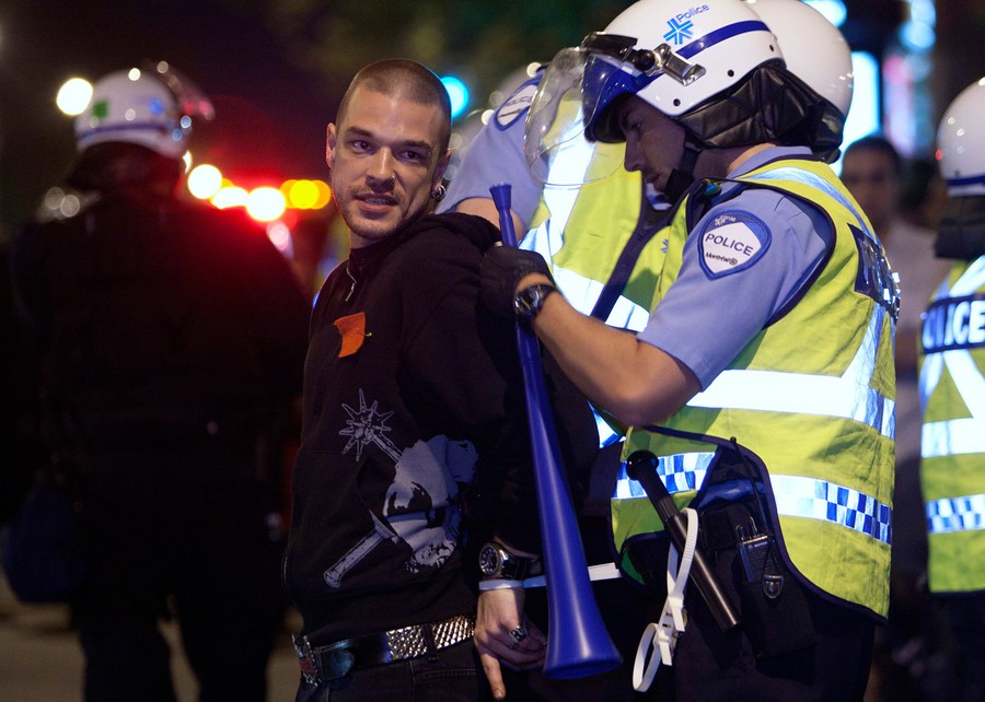 The Montreal Protests, 4 Months In - The Atlantic