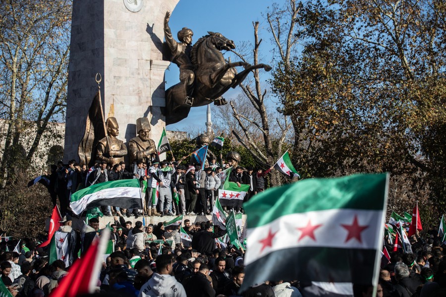 Photos: Syrians Celebrate the Fall of Assad - The Atlantic