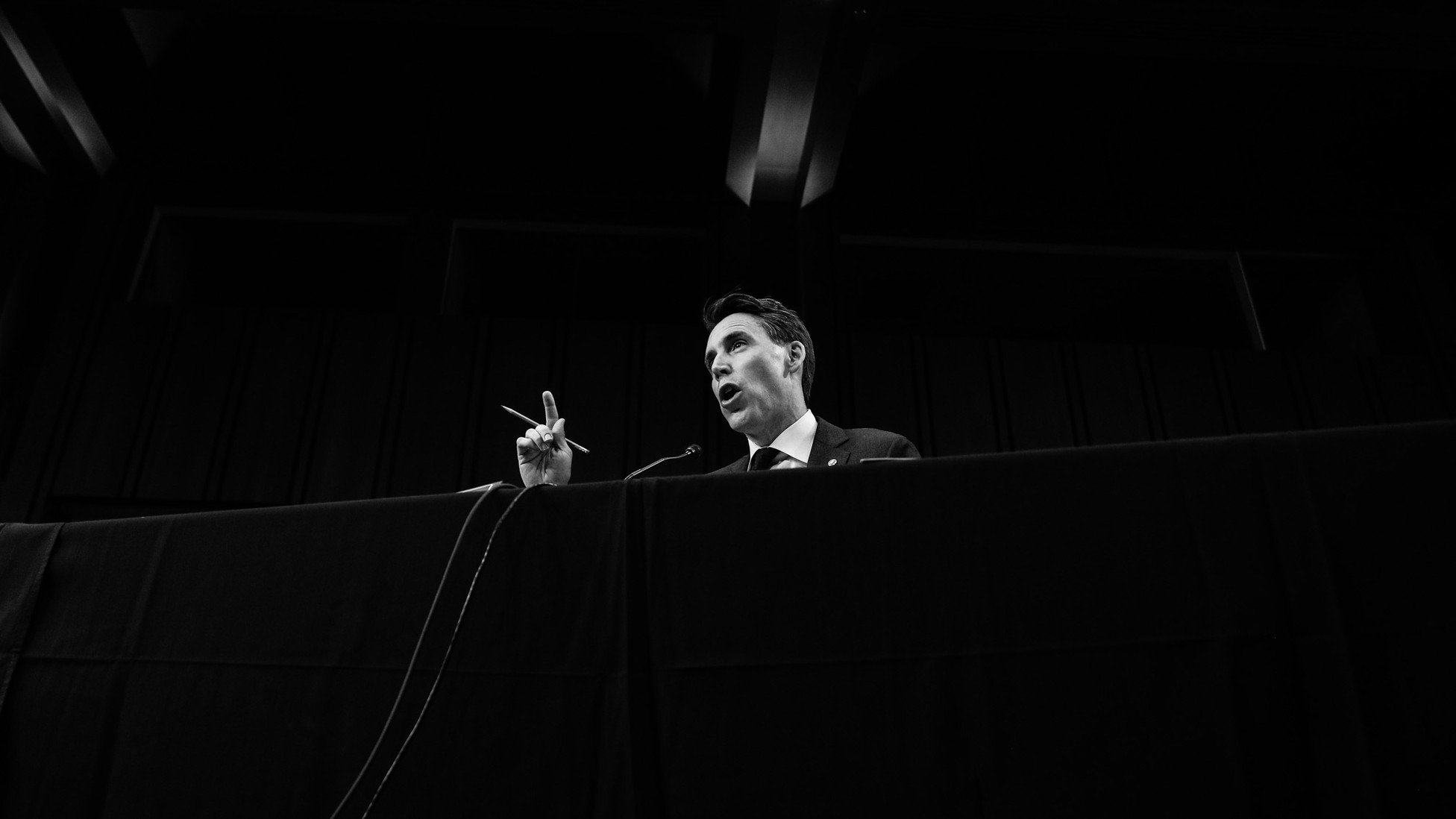 Josh Hawley's 'Attack on Men' - The Atlantic