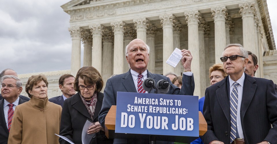 U.S. Senate Democrats Hit Republicans for SCOTUS 'Obstruction' - The ...
