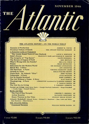 November 1946 Issue - The Atlantic