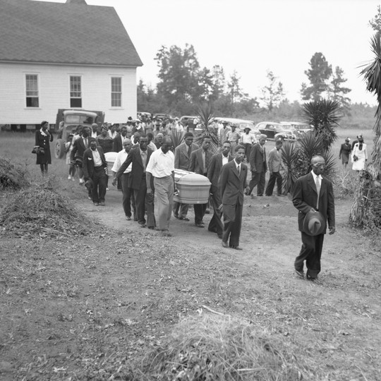 Black And White Burial