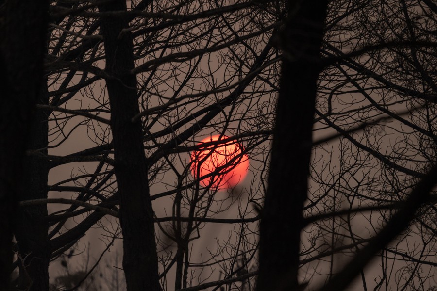 Photos: California’s Massive Park Fire Continues to Grow - The Atlantic