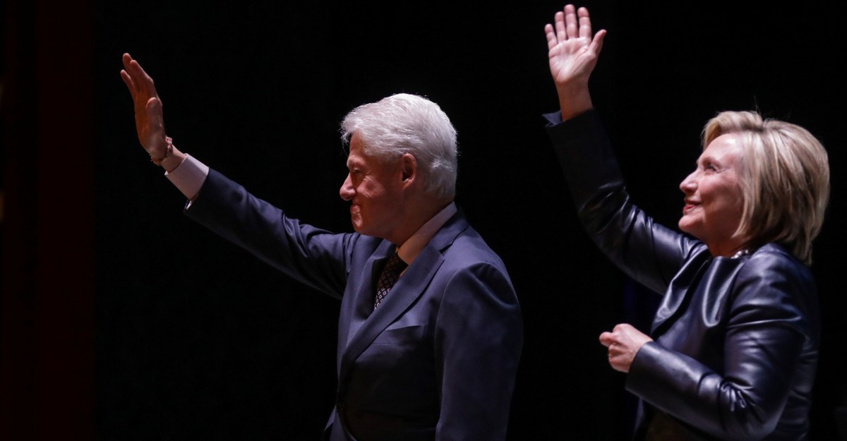 Bill and Hillary Clinton Worry Trump Will Win in 2020 - The Atlantic