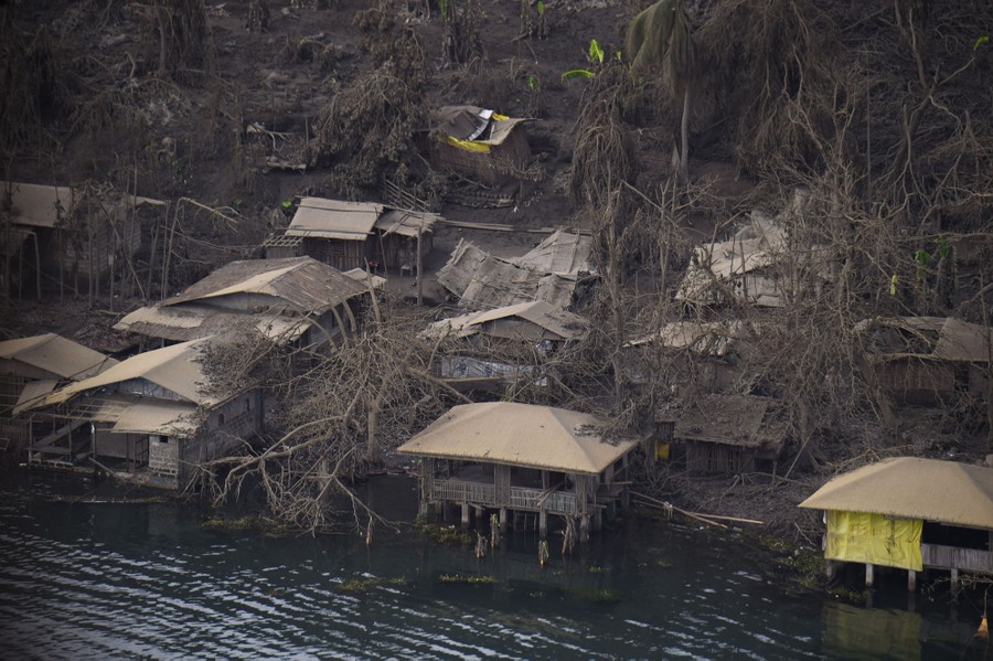 The Colorless Landscape Around Taal Volcano - The Atlantic