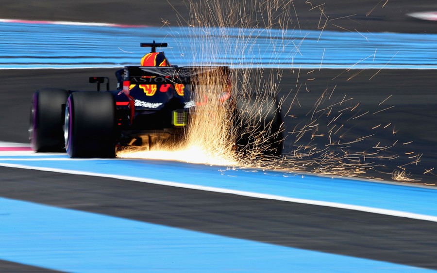 Sparks Fly on F1 Racetracks - The Atlantic