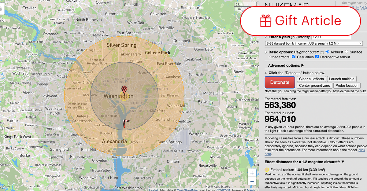 nuclear weapons effects simulator