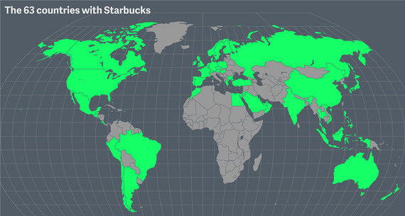 The World of Starbucks, Mapped - The Atlantic