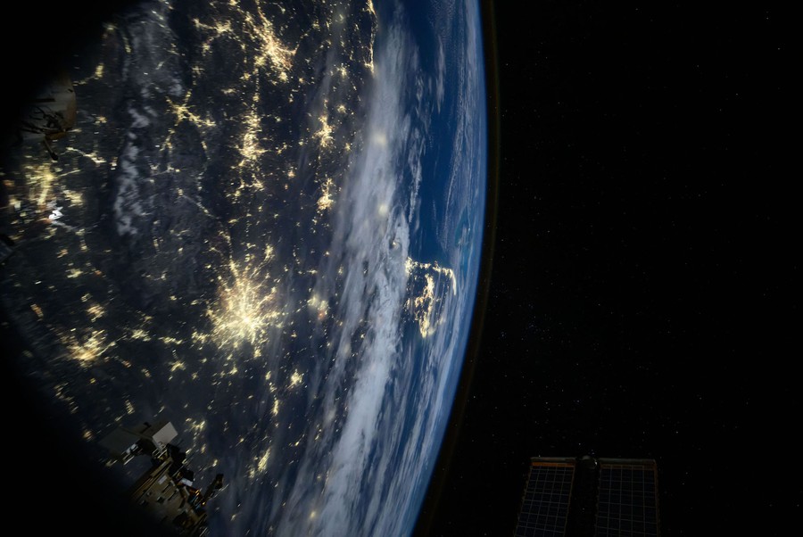 Night on Earth, Seen From Orbit - The Atlantic