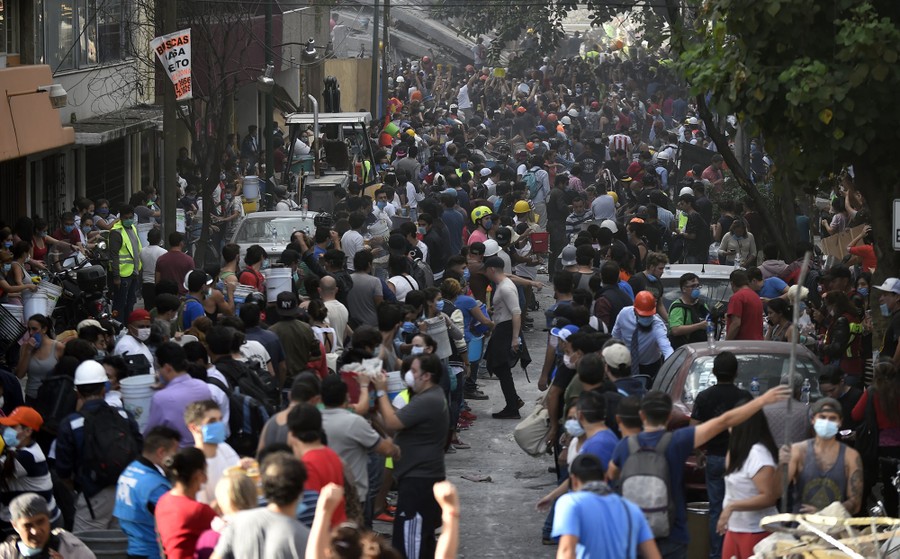 Photos of the Earthquake in Mexico City - The Atlantic