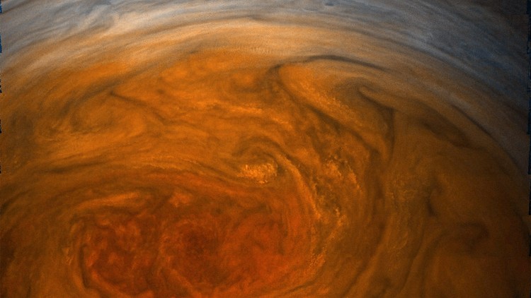 The Closest-Ever Look at Jupiter's Great Red Spot - The Atlantic