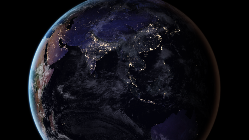 NASA's Nighttime Maps Trace Humanity's Impact on Earth - The Atlantic