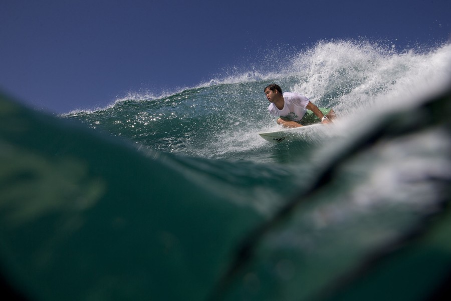 Blue-Wave Photos - The Atlantic