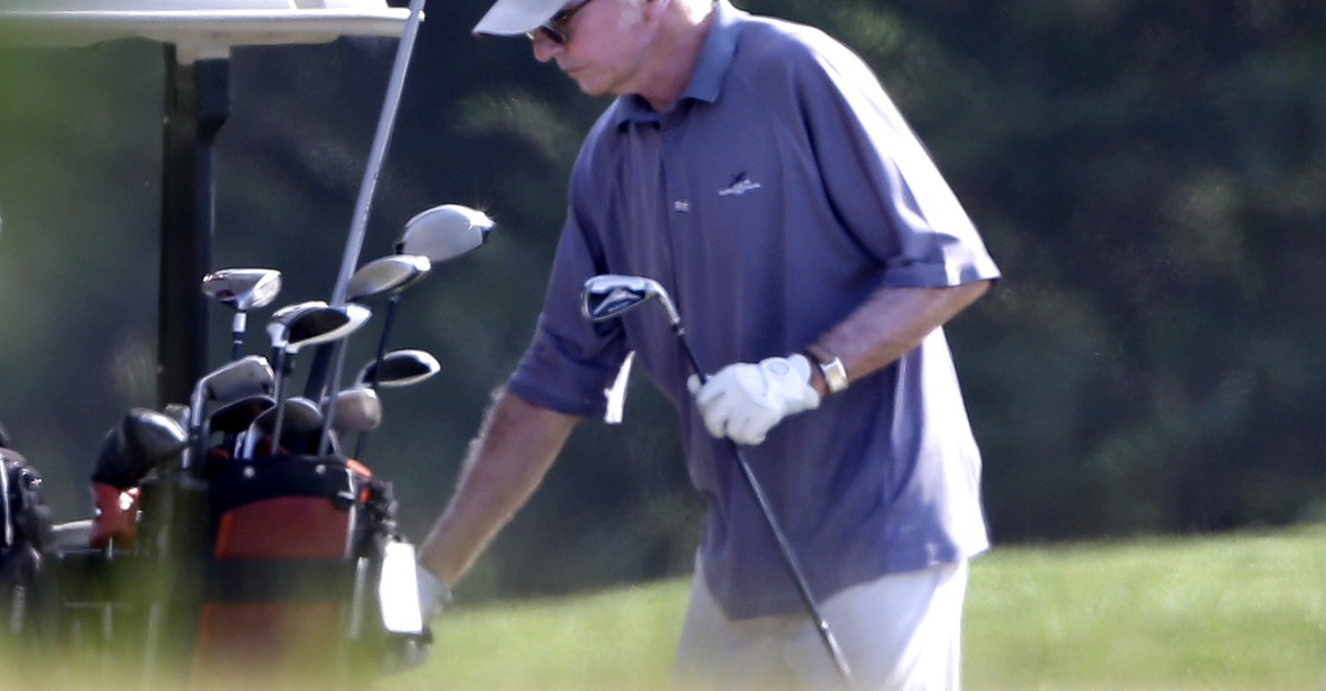 Obama Plays Golf with Larry David - The Atlantic