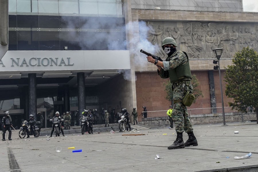 Photos: Anti-austerity Protests and Strikes in Quito, Ecuador - The ...