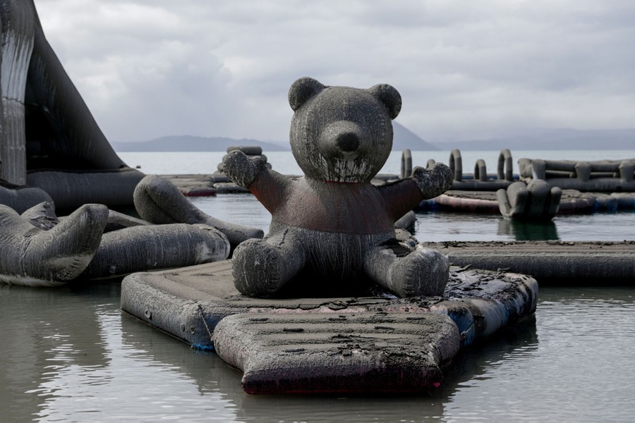 The Colorless Landscape Around Taal Volcano - The Atlantic
