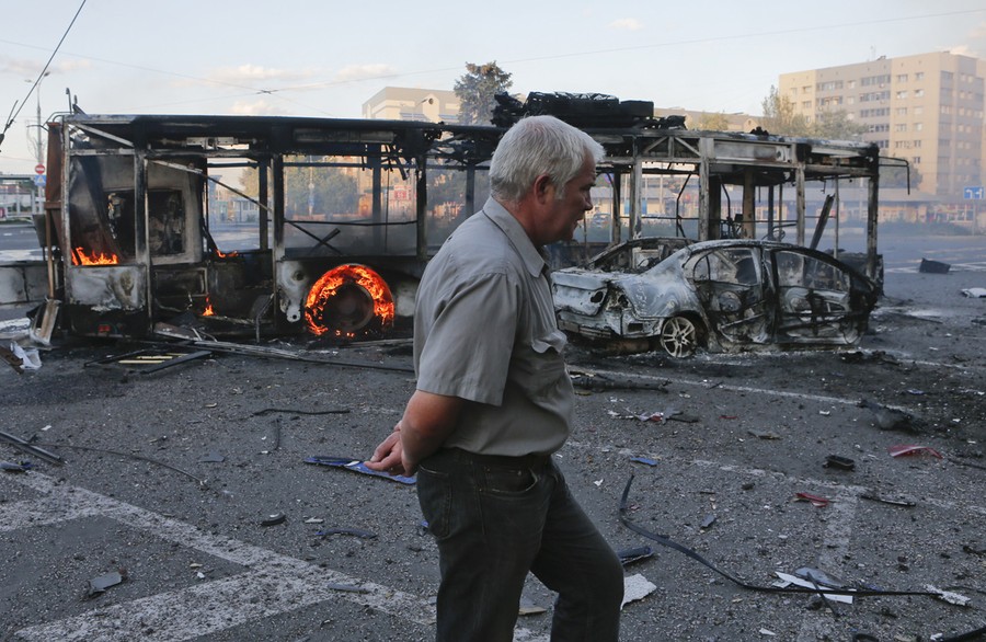 The Battle for Donetsk - The Atlantic