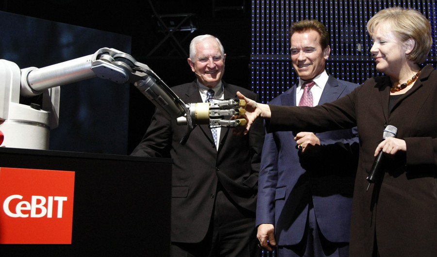 Hi, Robot: Angela Merkel Summiting With Machines - The Atlantic