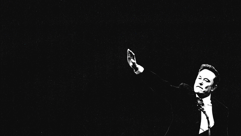 Did Elon Musk Really Just Do a Nazi Salute? - The Atlantic