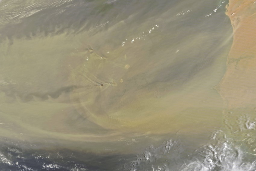 A Giant Saharan Dust Storm Is Giving Earth Life - The Atlantic