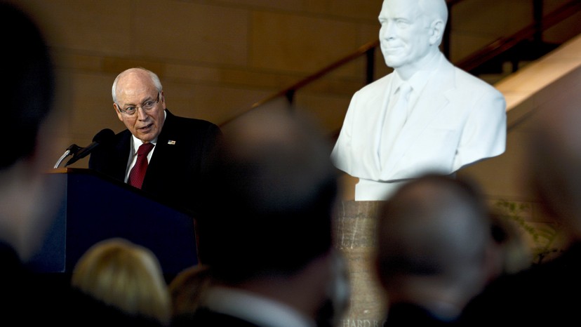 Dick Cheney's Marble Bust Unveiled at the U.S. Capitol - The Atlantic