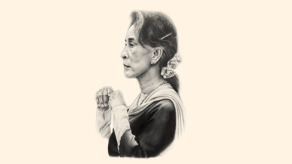 aung san suu kyi young