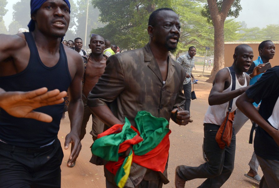 Protesters Storm, Burn Burkina Faso Parliament - The Atlantic