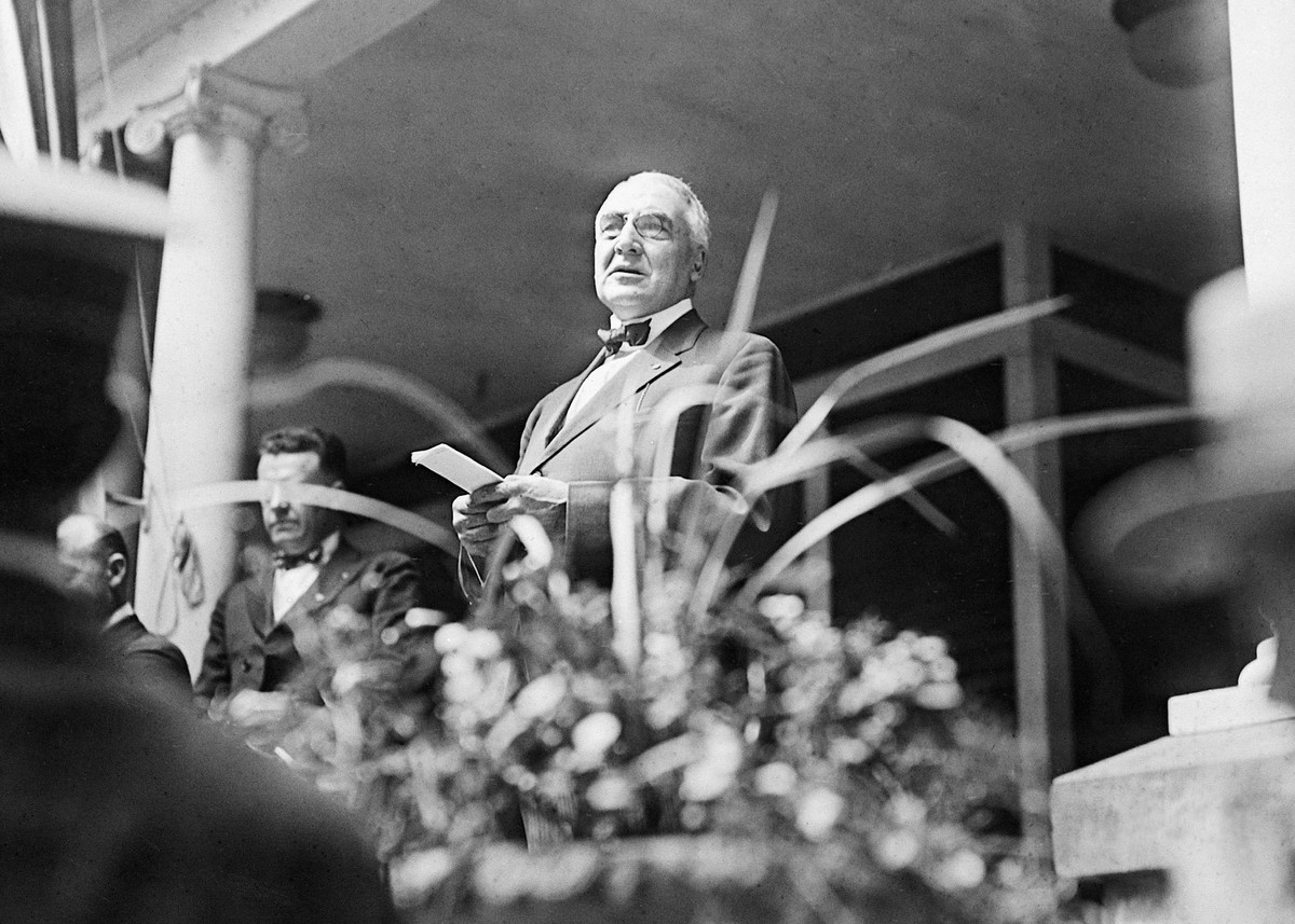 [August 16th, 1920] The Republican presidential candidate Warren G ...