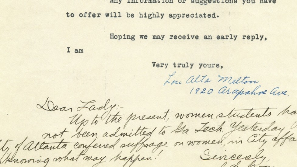 Historic Rejection Letters to Women Engineers - The Atlantic