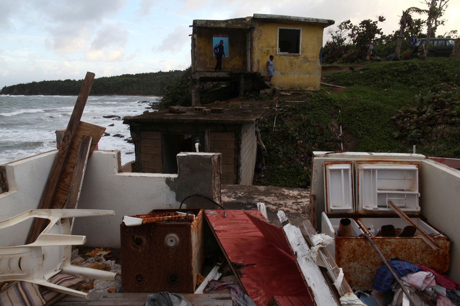 After Four Months, Much of Puerto Rico Still Dark and Damaged - The ...