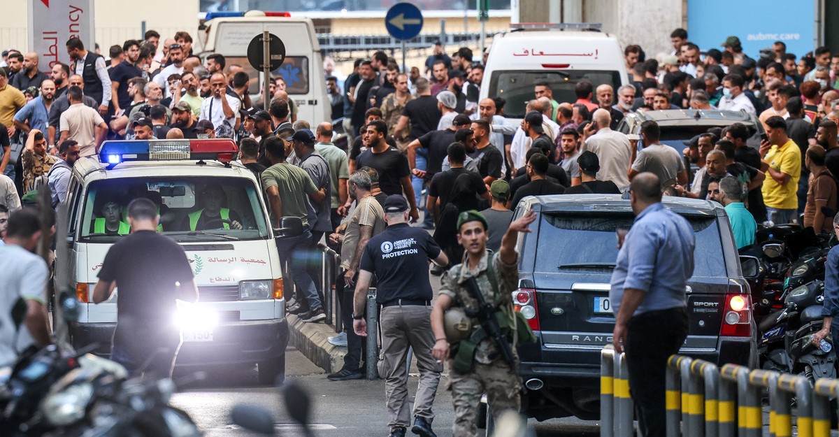 The Exploding Pagers of Lebanon - The Atlantic