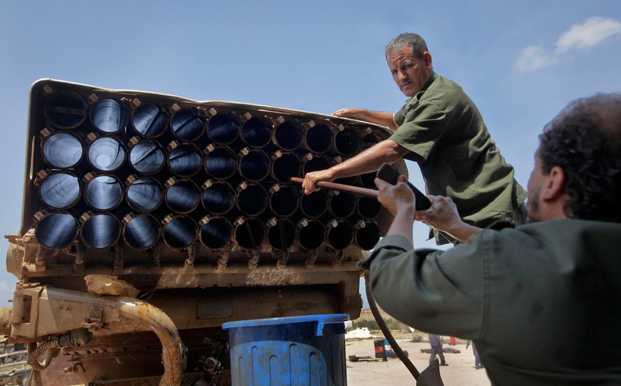 DIY Weapons of the Libyan Rebels - The Atlantic