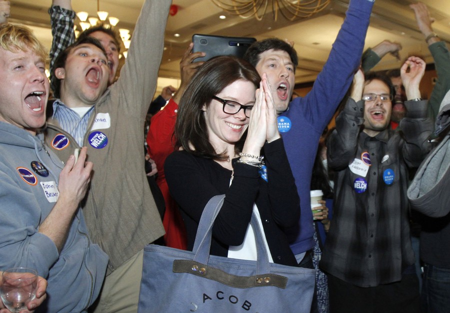 Election Night 2012: Reactions in Photos - The Atlantic