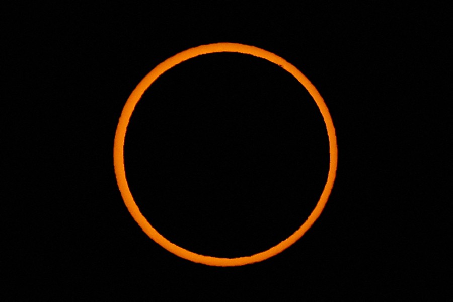 Photos of the Week: Iron Buffalo, Sunset Camel, Annular Eclipse - The ...