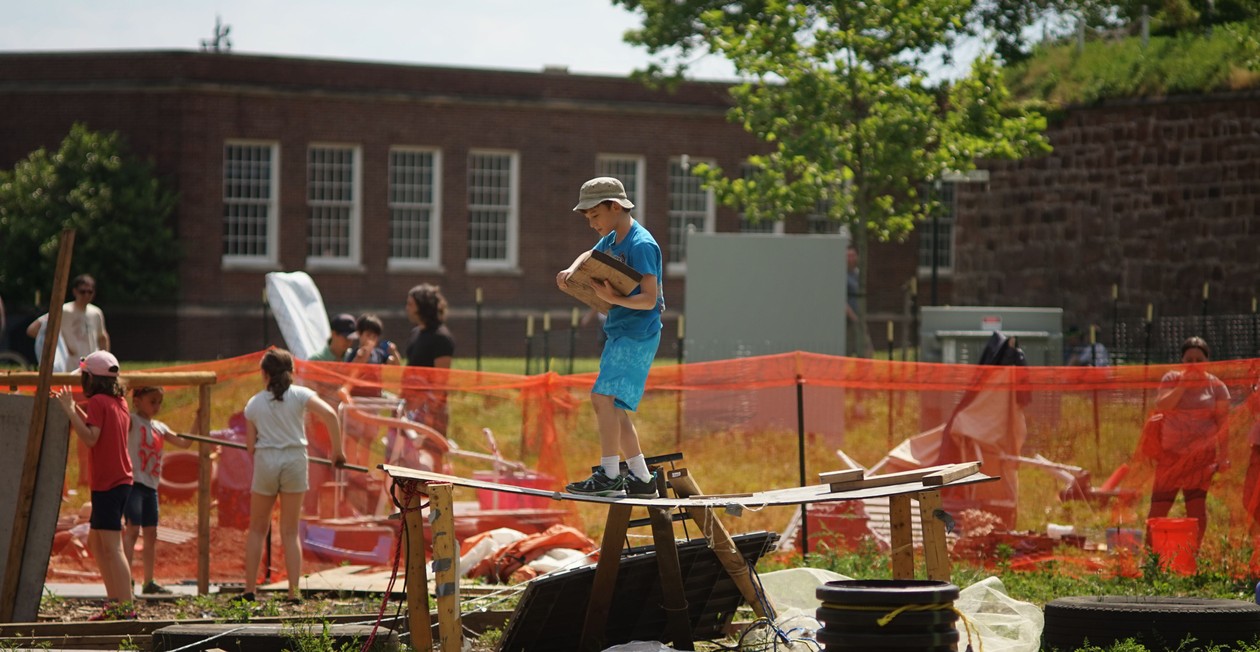 Junk Playgrounds Provide Children Opportunities for Uninhibited, Free ...